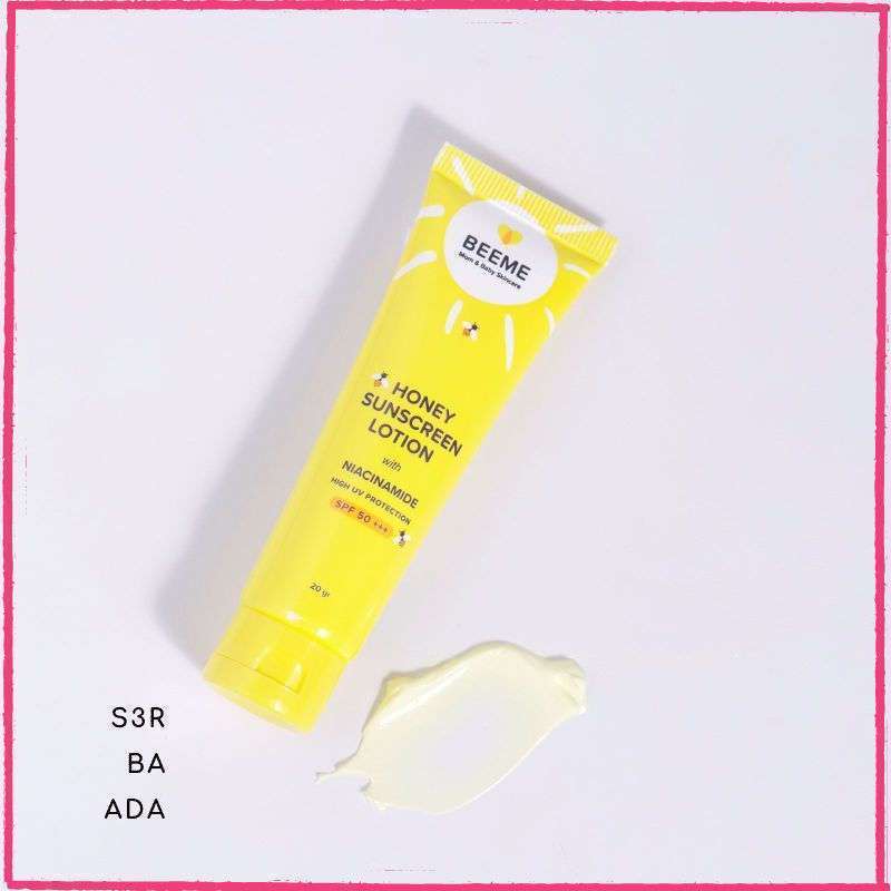 Jual Beeme Honey Sunscreen Lotion With Niacinamide Spf 50 +++ Di Seller ...