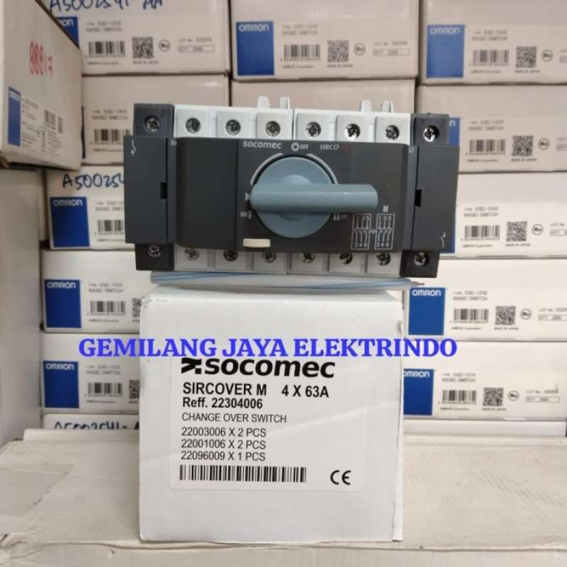 Promo Socomec Sirco M 4p 63a Cos / Change Over Switch / Omsakelar ...