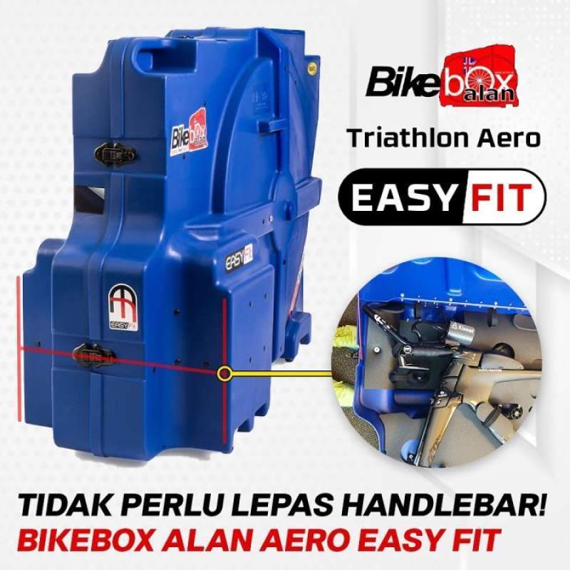 Promo Bike Box Alan Aero Easy Fit Roadbike & Mtb Hardcase Travelcase ...