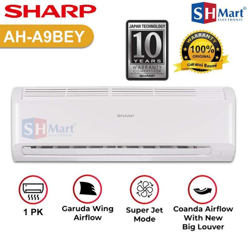 Jual Ac Sharp 1 Pk Indonesia Anti Karat Ah-a9bey / 9bey Garansi Resmi ...