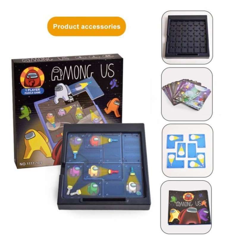 Promo Mainan Edukasi Among Us Logic Board Game Diskon 50% Di Seller ...
