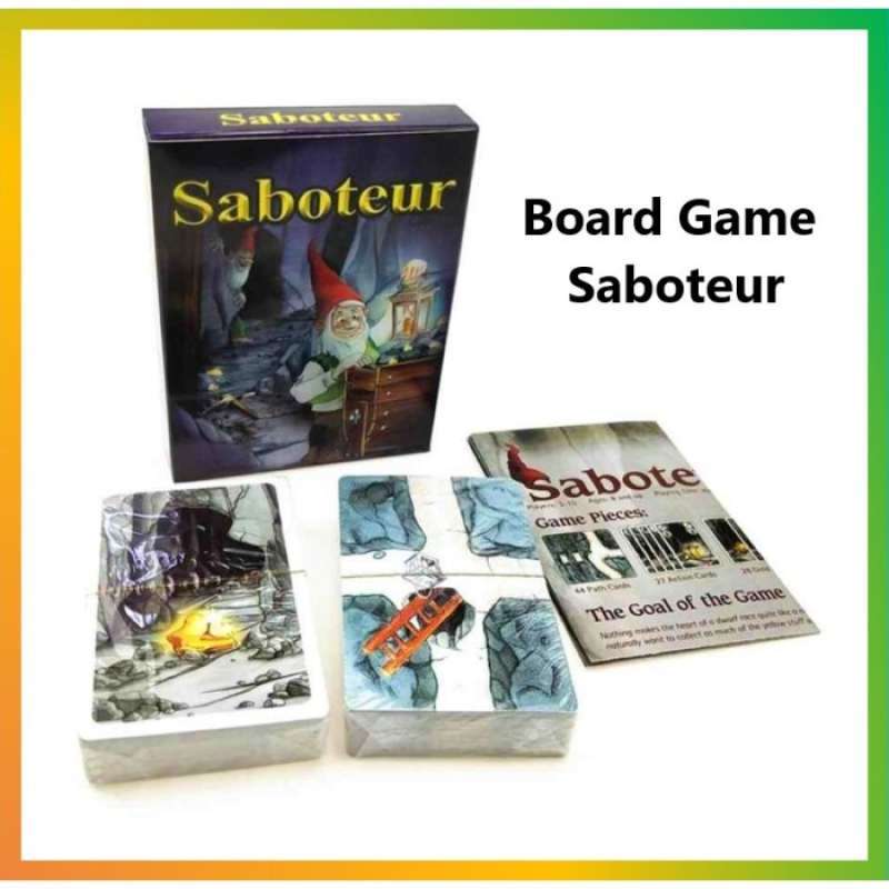 Promo Board Game Saboteur Card Game Strategy Card Game Diskon 50% Di ...
