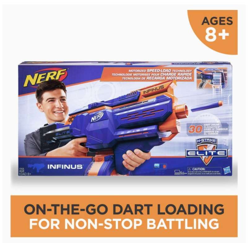 Promo Nerf Nstrike Elite Infinus Motzed Speed Load Tech Hasbro - Dus Mulus Diskon 50% Di Seller ...