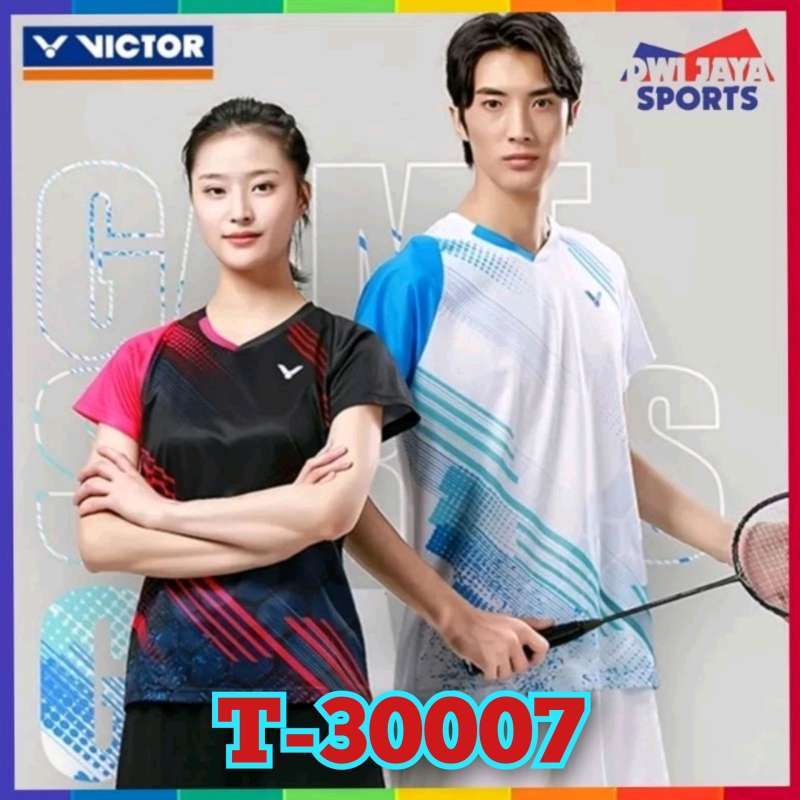 Promo Victor T-30007 Badminton Jersey (game Series) | Baju Bulu Tangkis ...