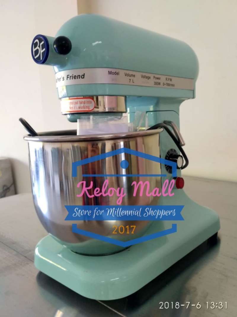 Promo Mixer Roti Baker's Friend 7 Liter Warna-warni Diskon 33% Di ...