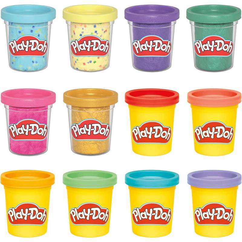 Jual Play Doh Kitchen Celebration Compound Pack Hasbro G0149 Playdoh Di ...