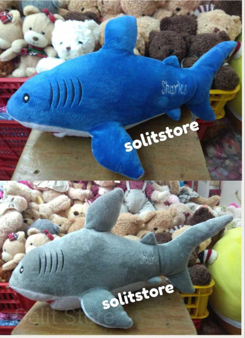 Jual Boneka Animal Hiu Shark Animal Baby Shark Bahan Lembut 40cm Di ...