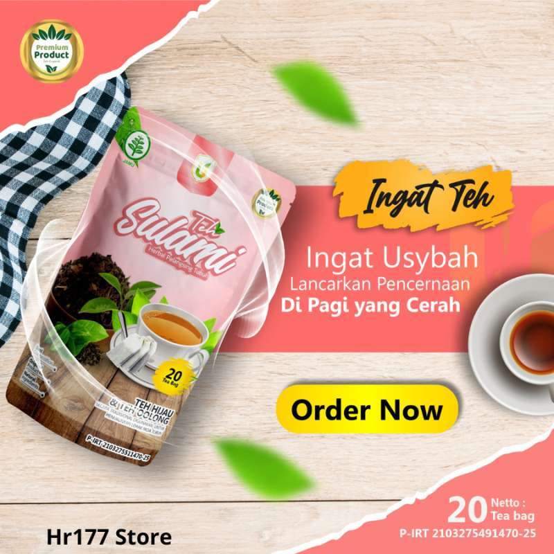 Promo Teh Celup Herbal Sulami Premium Tradisional Organik Diskon 29% Di ...