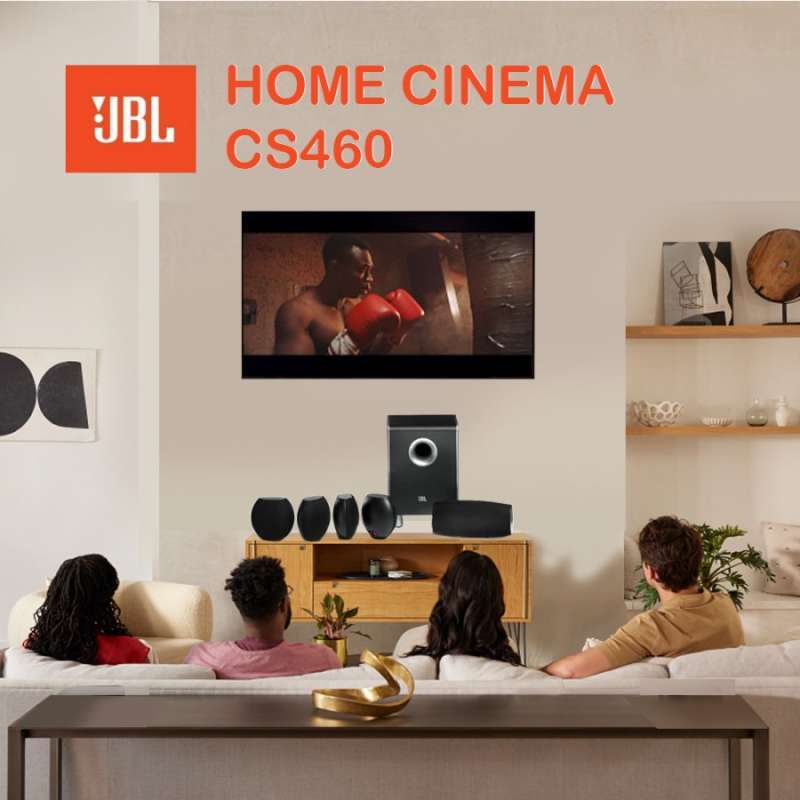 Jual Jbl Cs460 Home Theater 5.1 Channel Speaker System Cs-460 Di Seller Utama Audio - Utama ...