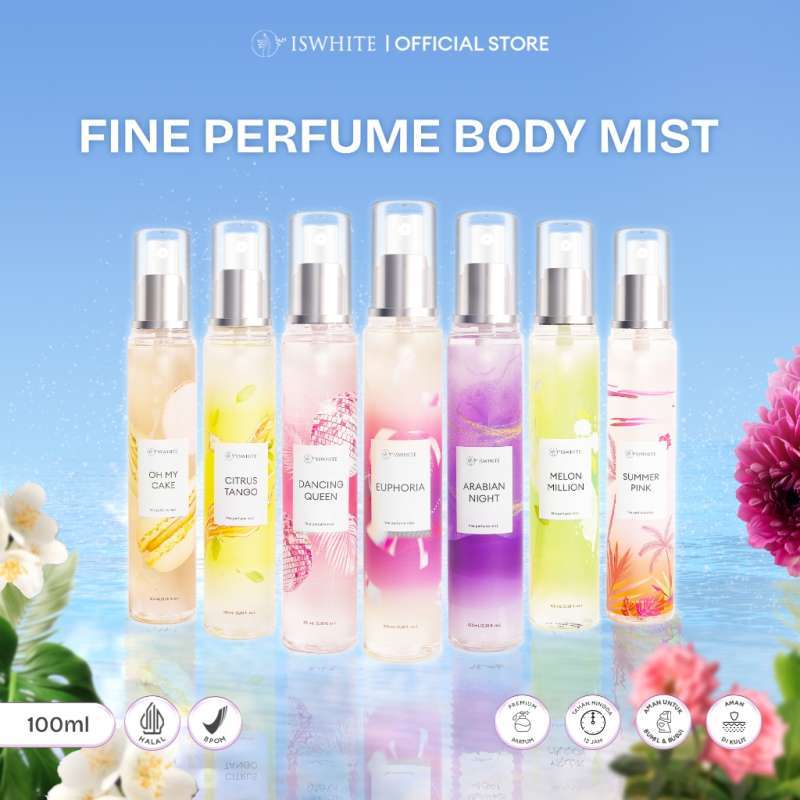 Promo Iswhite Perfume Body Mist | Fine Perfume Body Mist 100ml - Parfum ...