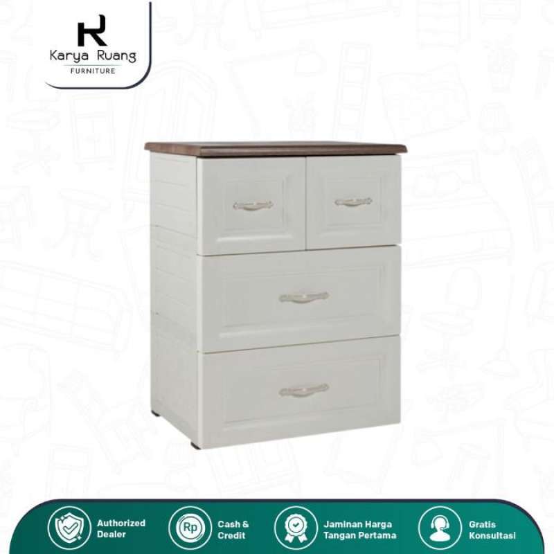 Jual Karya Ruang | Rak Susun Buku Filing Rak Serbaguna Odc Classic 3 ...