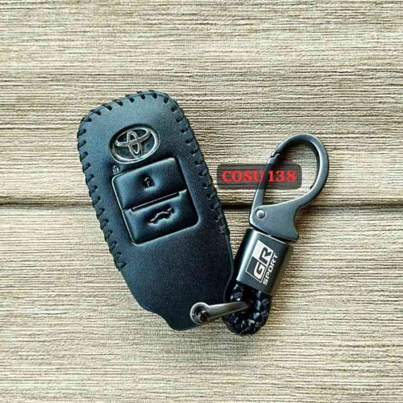 Promo Sarung Kulit Kunci Remote Keyless Toyota Yaris Cross Logo Gr 2023 ...
