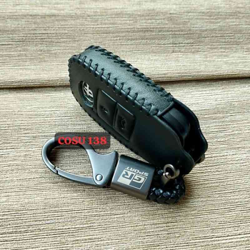 Promo Sarung Kulit Kunci Remote Keyless Toyota Yaris Cross Logo Gr 2023 ...