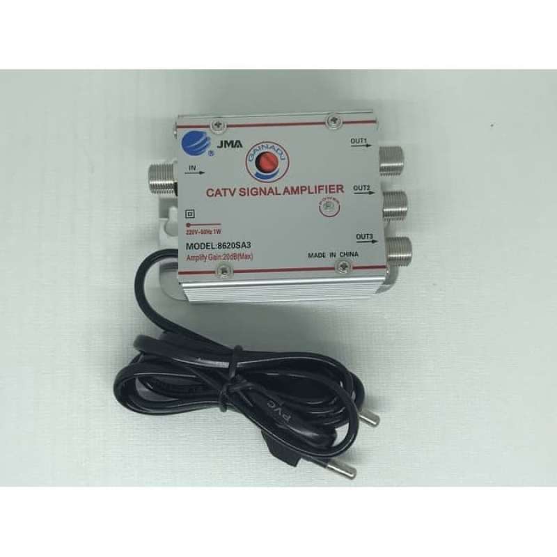 Jual Catv Signal Amplifier Jma 3 Way Penguat Sinyal Tv Original Di ...