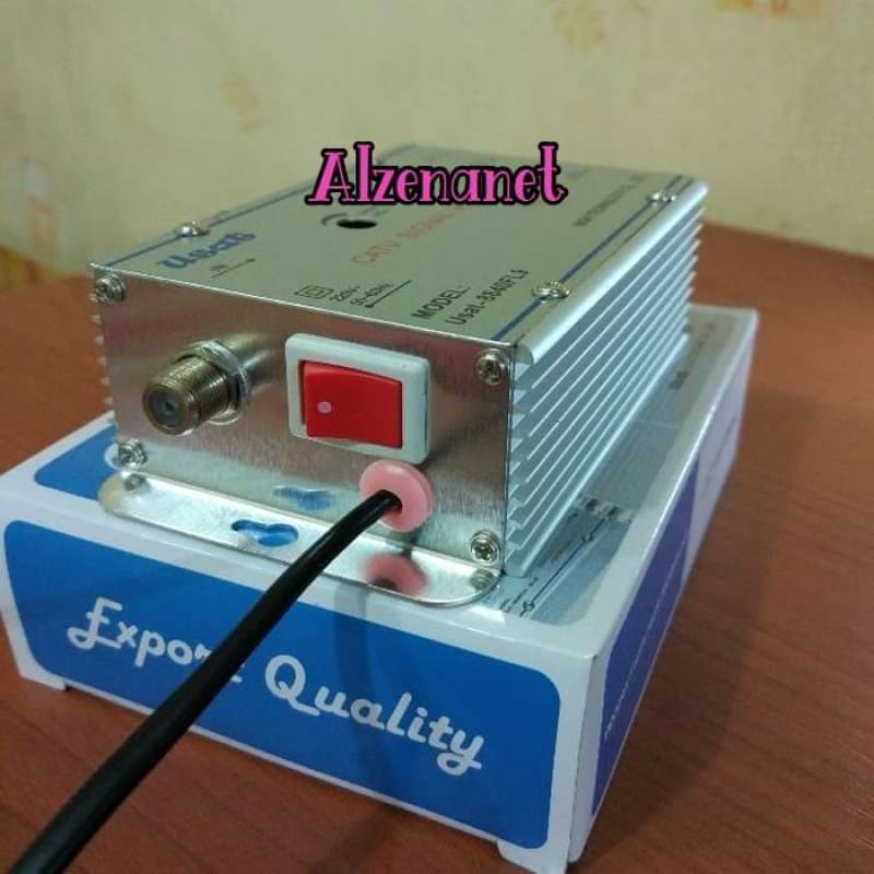 Jual Catv Signal Amplifier Usat 4 Way 40db Penguat Sinyal Tv Di Seller ...