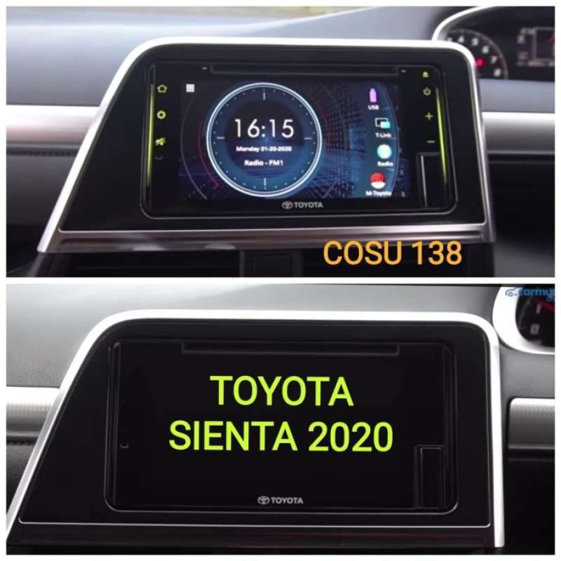 Promo Anti Gores Head Unit Oem Toyota Sienta Facelift 2020 Diskon 27% ...