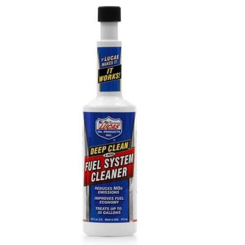 Promo Lucas Oil Deep Clean Fuel System Cleaner 473 Ml Diskon 22% Di ...