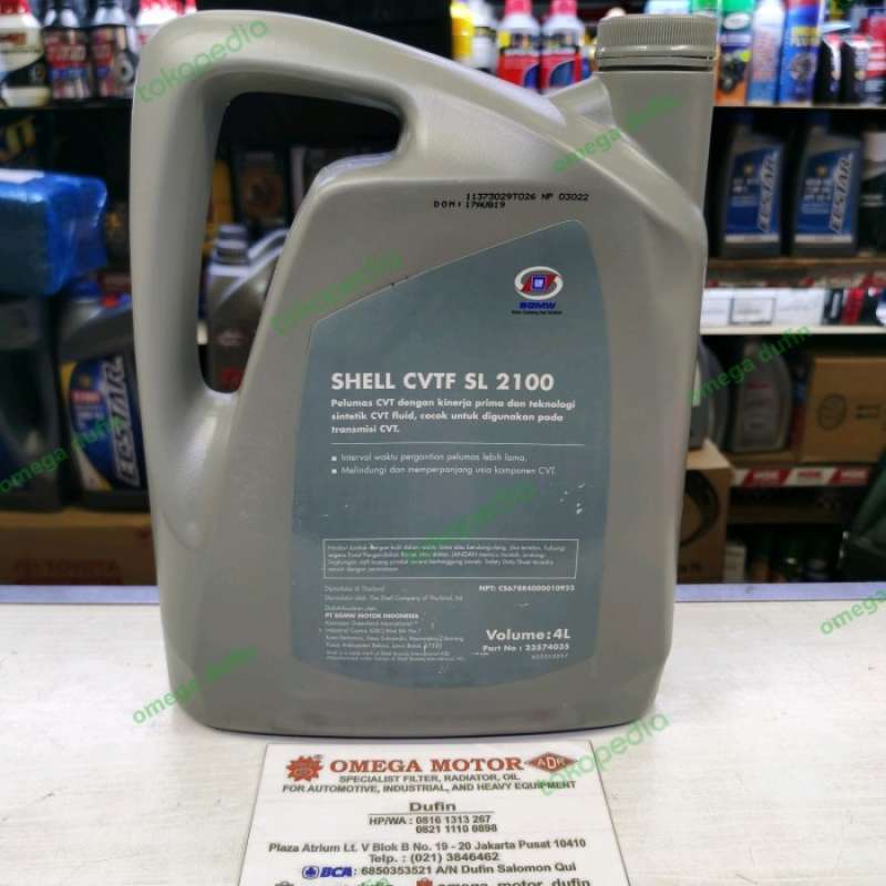 Promo Shell Cvtf /oli Matic Wuling Cvtf 4liter100% Diskon 14% Di Seller ...
