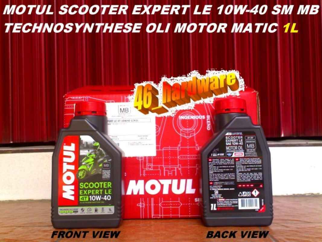 Promo Motul Scooter Expert Le - 10w40 - Technosynthese - 1 Liter -e ...