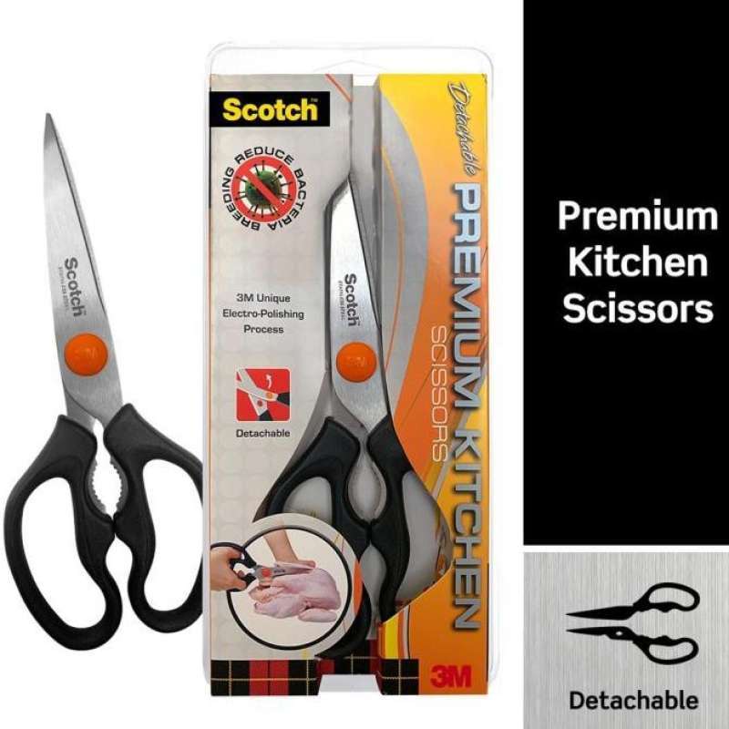 Promo 3m Scotch Stainless Steel Detachable Premium Scissors - Gunting ...