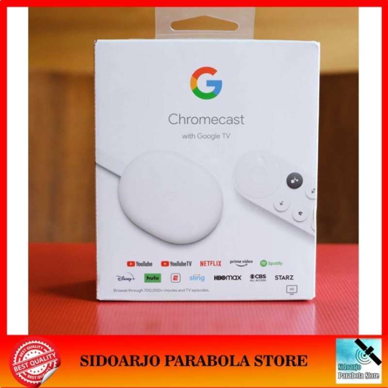 Jual Hdmi Stick Dongle Google Chromecast 4 Android Google Tv Support 4k - 4k Di Seller Noelle ...