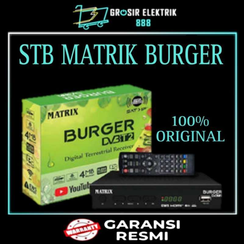Jual Set Top Box Stb Dvbt2 Matrix Burger Di Seller Noelle - Cengkareng ...