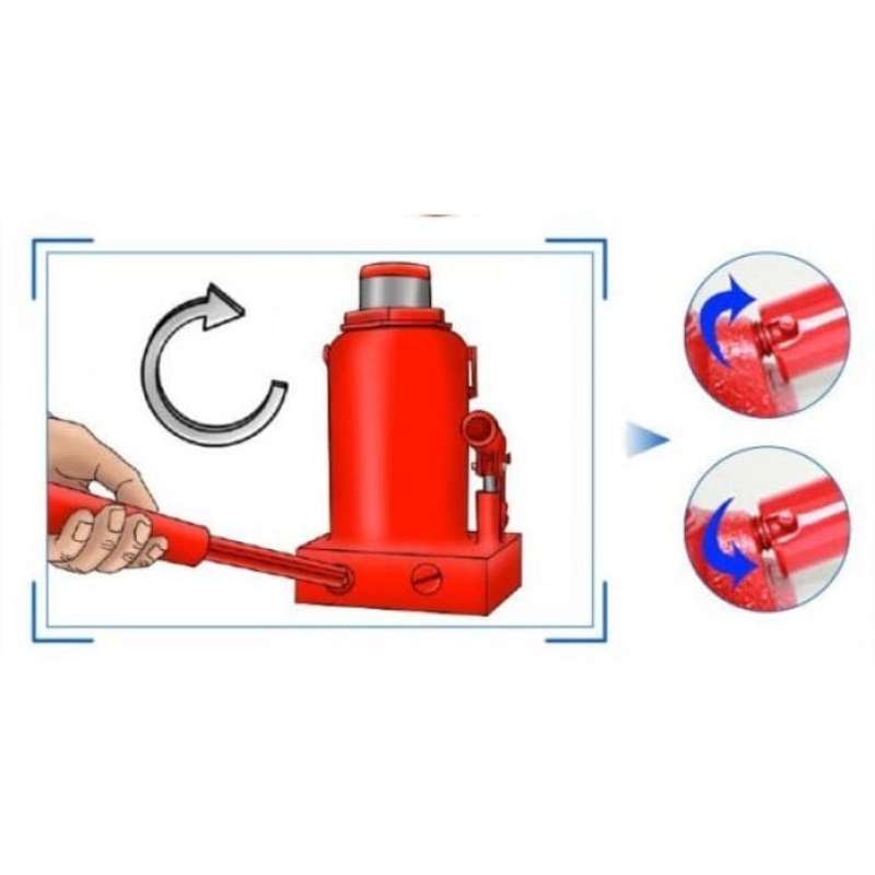 Promo Dongkrak Mobil 5 Ton Hidrolik Hydraulic Jack Botol Truk Diskon 28 ...