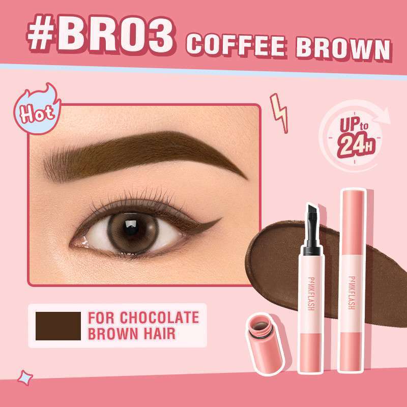 Jual Pinkflash Eyebrow Pomade Cream Smudgeproof Quickdrying Shaping ...