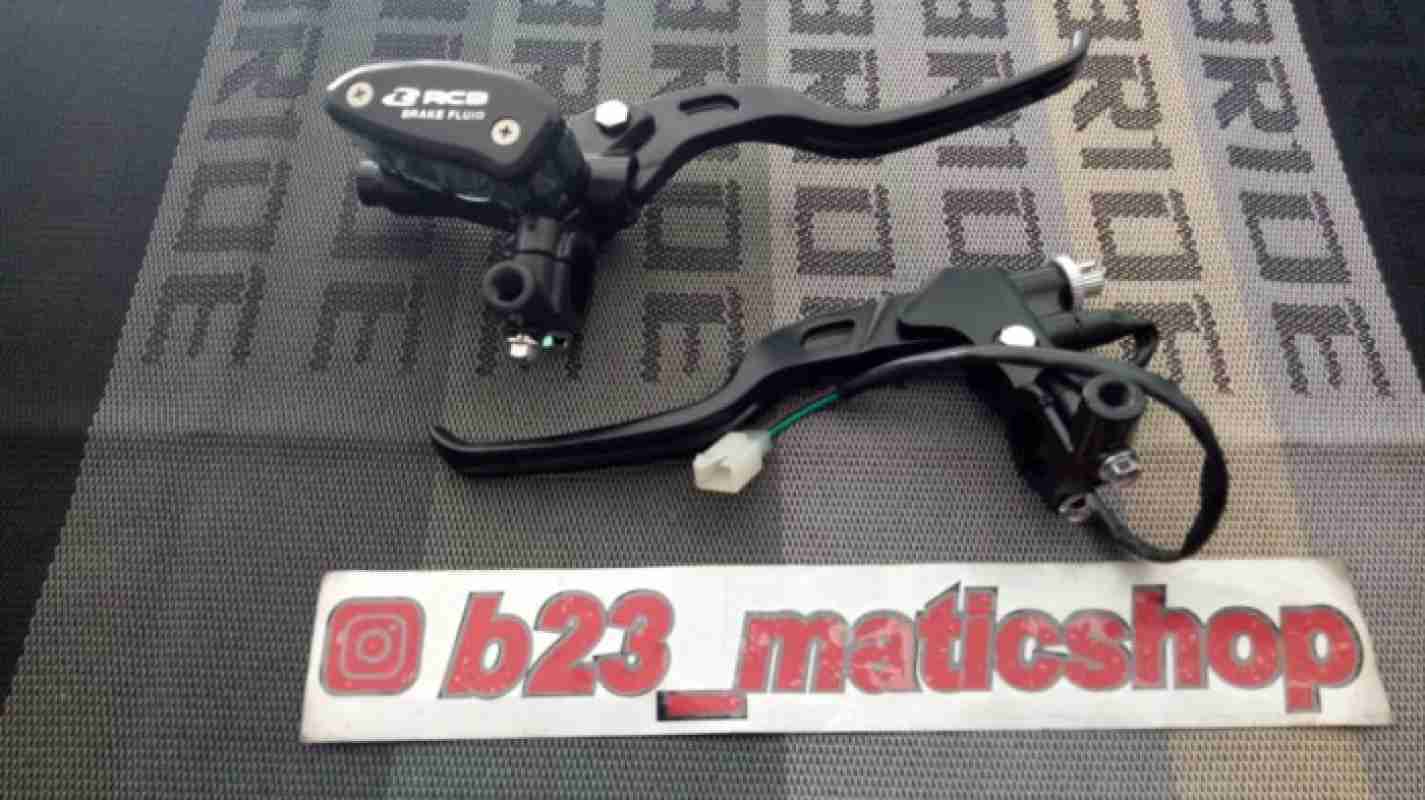 Promo Master Rem Rcb Racingboy 14mm Kaca Besar Plus Handle Kiri Rcb ...