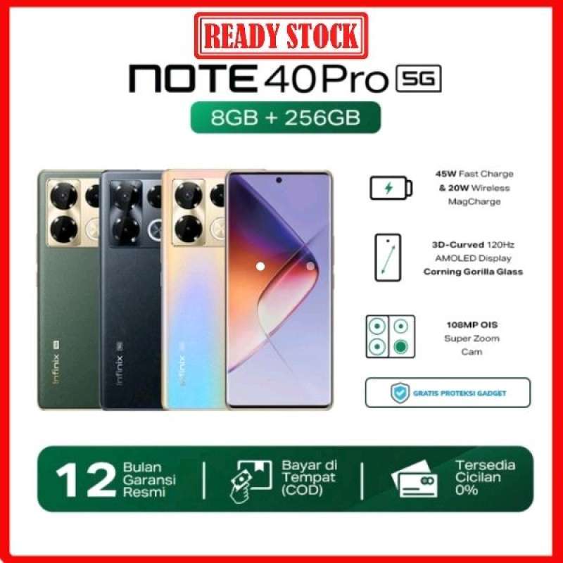 Jual Infinix Note 40 Pro Bogor Spesifikasi Original, Murah & Diskon ...