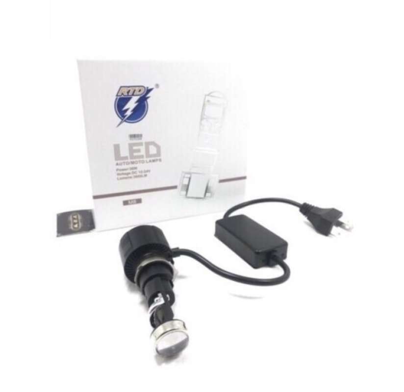 Promo Lampu Utama Led Rtd M8 Projector Mini H6 H4 Hs1 Projie Cut Off ...