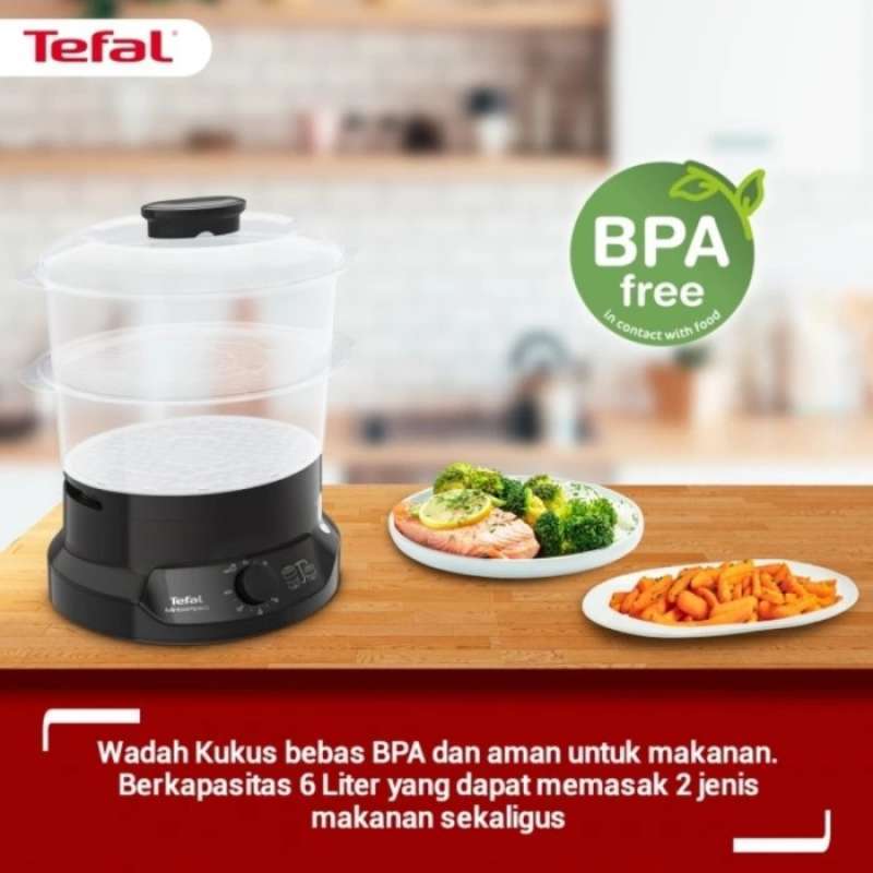 Jual Tefal Food Steamer Mini Compact Vc139810 Alat Pengukus Makanan Di ...