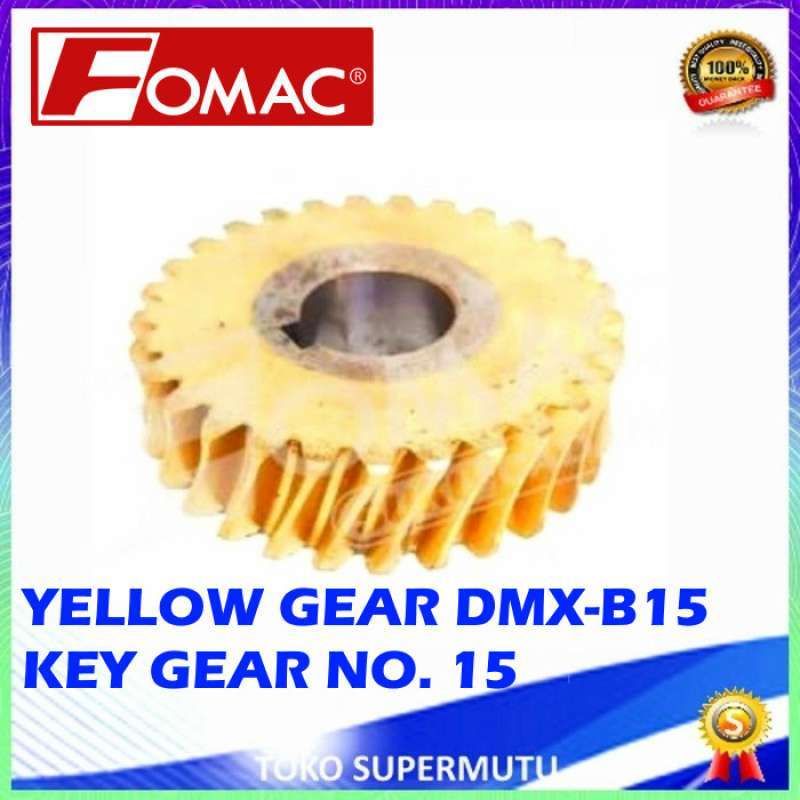 Promo Sparepart Yellow Gear Dough Mixer Dmx-b15 Fomac Diskon 23% Di Seller Bogatyy Store ...