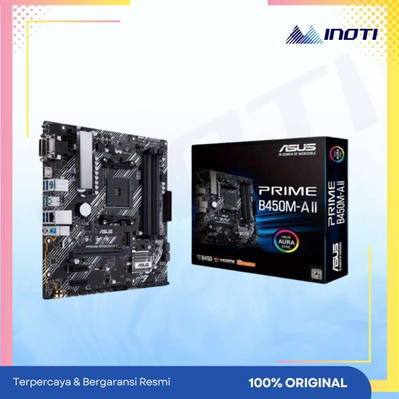 Jual Motherboard Amd B450 Am4 Micro Atx Asus Prime B450m-a Ii Di Seller Inoti Official Store ...