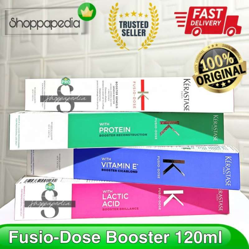 Promo Kerastase Fusio Dose Booster 120ml 100% Semua Varian ! Diskon 23% ...