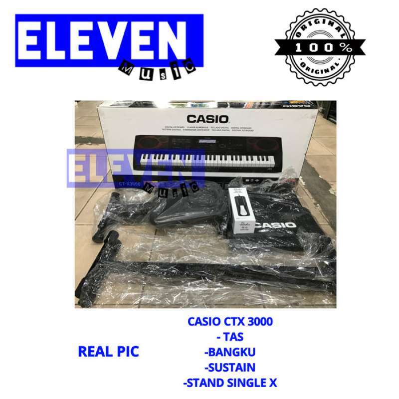 Promo Casio Ctx3000 Ct-x3000 Ctx 3000 Keyboard Diskon 23% Di Seller ...