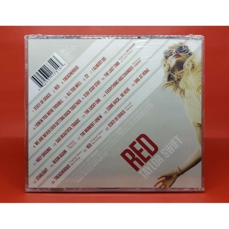 Promo Cd Taylor Swift - Red Deluxe Edition Diskon 23% Di Seller ...