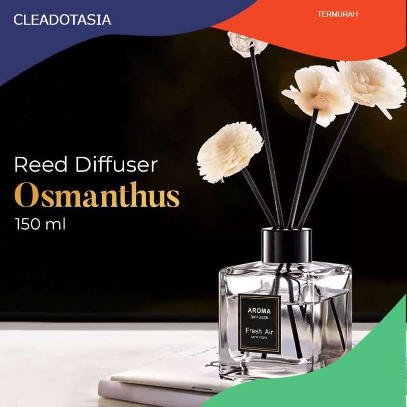 Promo Longfine Pengharum Ruangan Aromaterapi Reed Diffuser Rattan 150ml ...