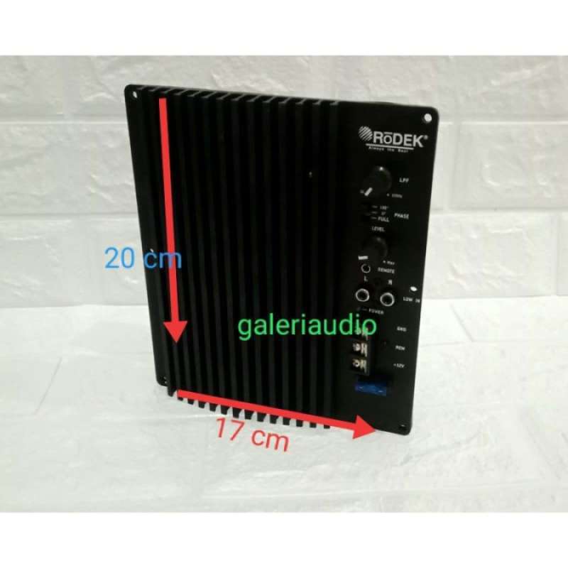 Jual Lt559 Kit Basstube Rodek Power Monoblock Class D Control Bass Di ...