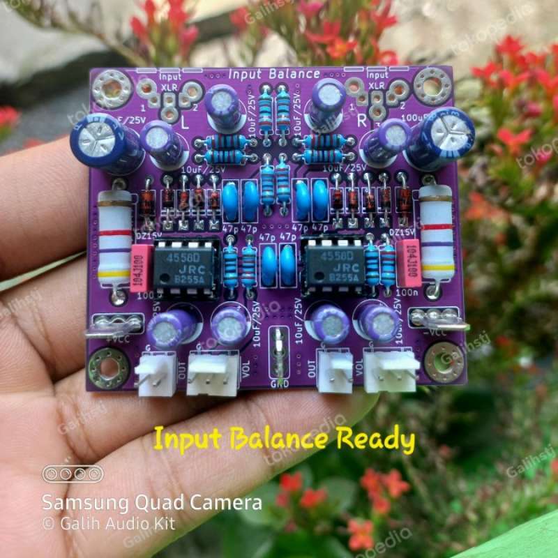 Jual Kit Input Balance Stereo - Jrc4558 Di Seller Owl Store ...