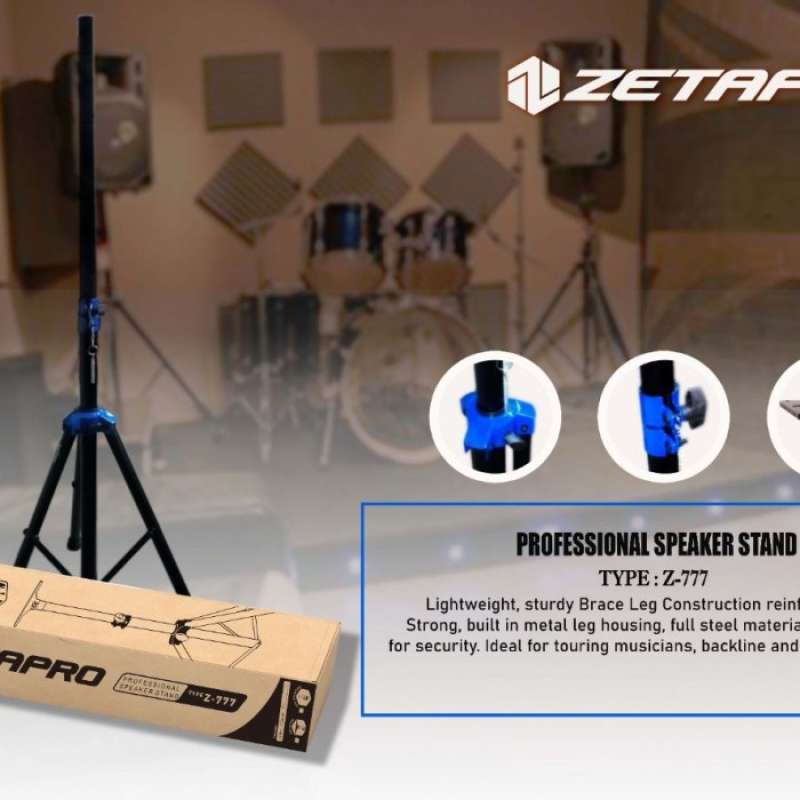 Promo (satuan)stand Speaker Full Besi/ Stand Spiker Besi Kokoh Kuat ...