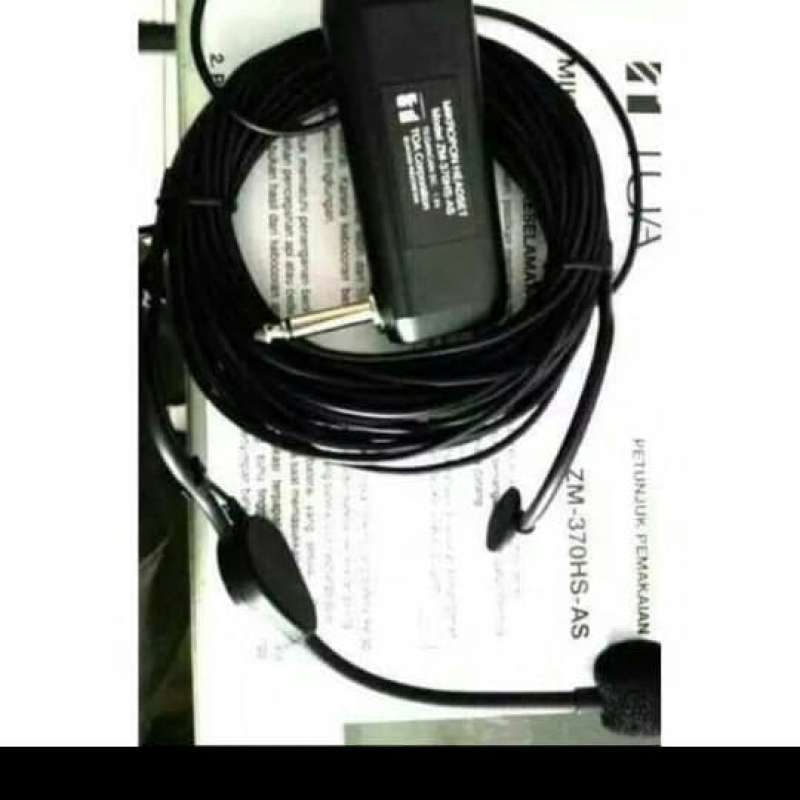 Promo Mic Toa Zm-370hs-sa.headset Condenser Mic Imam Atau Pidato Diskon ...