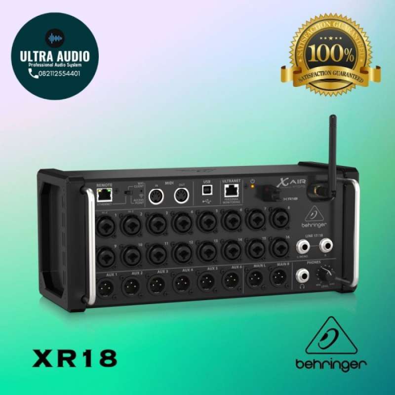 Promo Behringer X Air Xr18 / Xr-18 / Xr18 Digital Mixer Diskon 23% Di ...