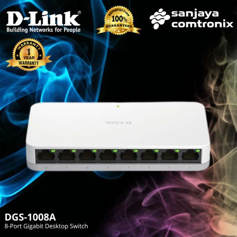 Promo Dgs-1008a / Dgs-1008c 8-port Gigabit Desktop Switch Plastic Cas Diskon 23% Di Seller ...