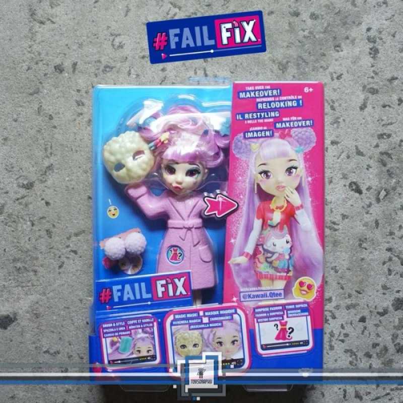 Promo Fail Fix Kawaii Qtee Total Makeover Fashion Doll Failfix ...