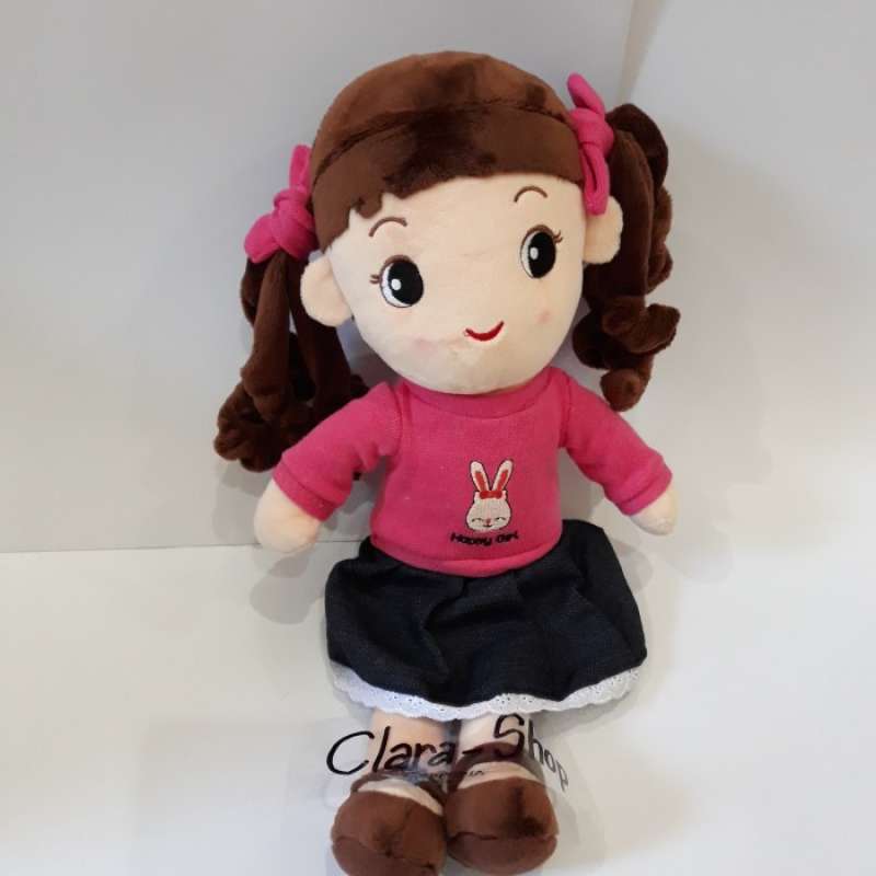 Promo Boneka Doll Girl Sweater Rambut Ikal Bahan Yelvo Diskon 23% Di ...