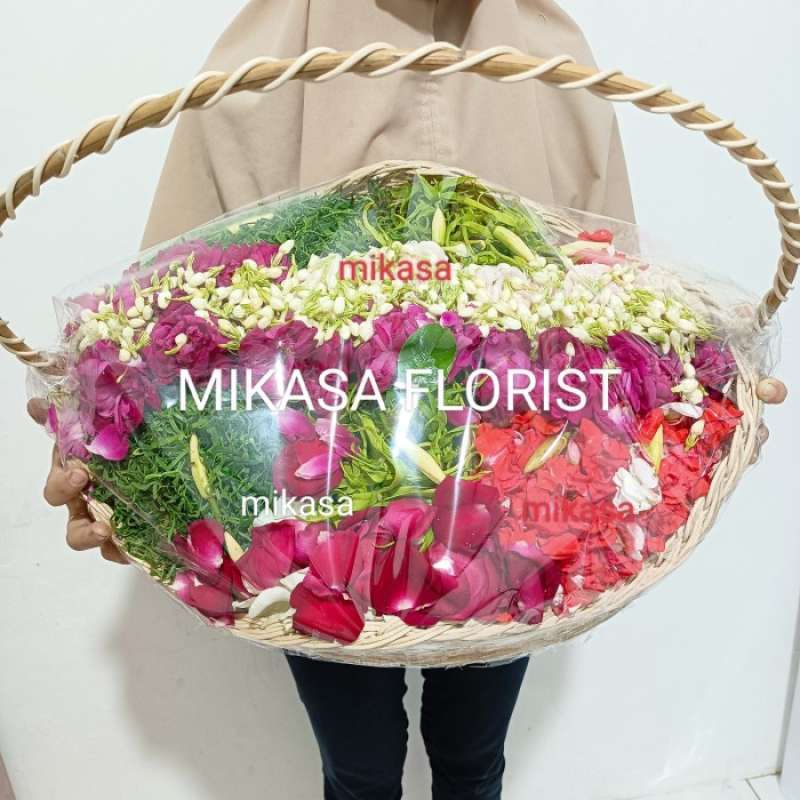 Promo Bunga Tabur Makam Keranjang Jumbo Isi Lengkap Diskon 23% Di ...