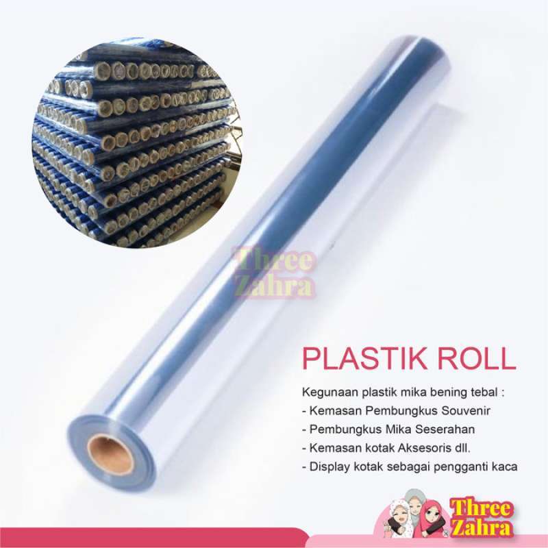 Promo Plastik Roll/plastik Pembungkus/plastik/plastik Mika/mika/termurah Diskon 23% Di Seller ...