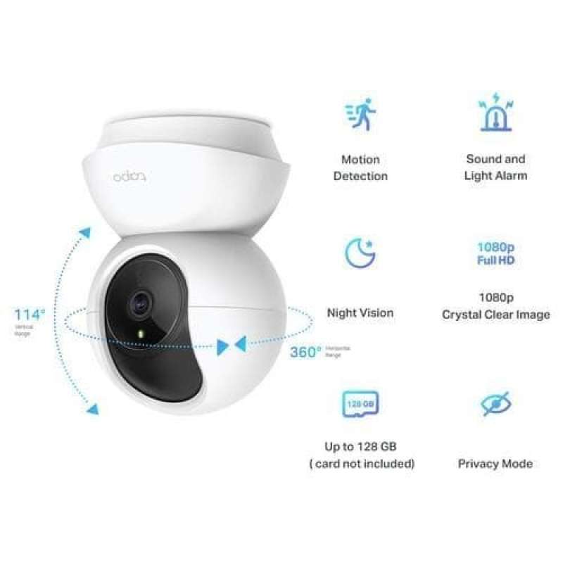 Jual Tp-link Tapo C200/c100/c310 Pan/tilt Home Security Wifi Camera Ip ...