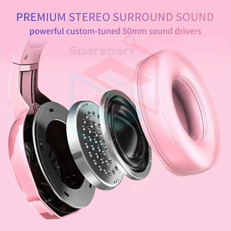 Promo 100% Produk Ori Gaming Headphone Onikuma K5 With Mic And Noise ...